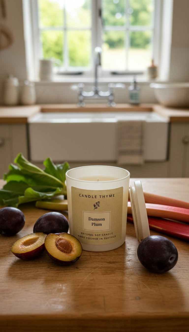 Damson Plum - 220g candle – hygge thyme